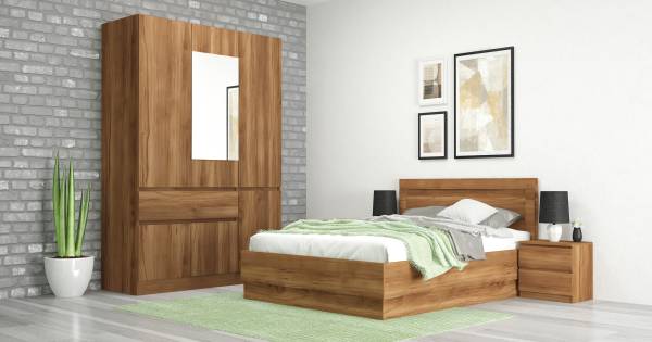 Спален комплект Лео 1 - Топ Цени | Мебели Онлайн Orhideamebel.com